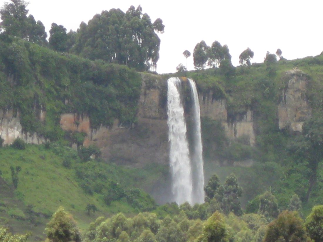 Sipi Falls en Mbale