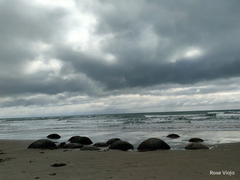 Moeraki Boulders en Nueva Zelanda